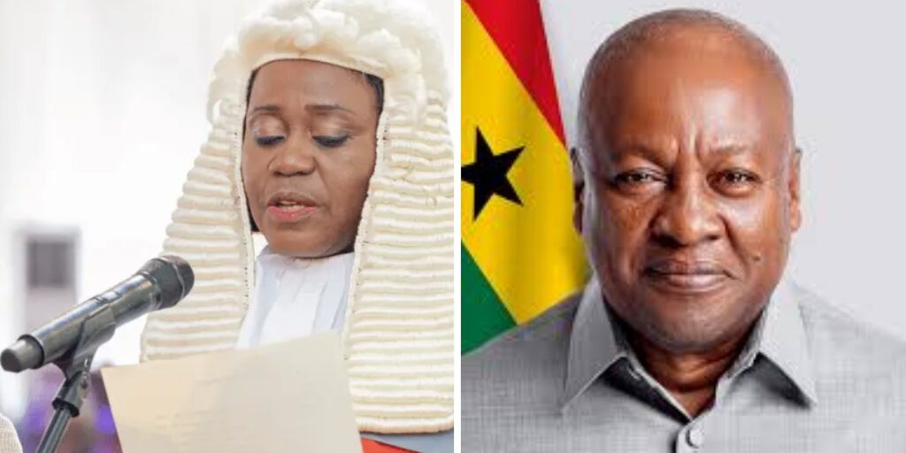 President Mahama Removes Chief Justice Torkornoo Following Article 146 ...